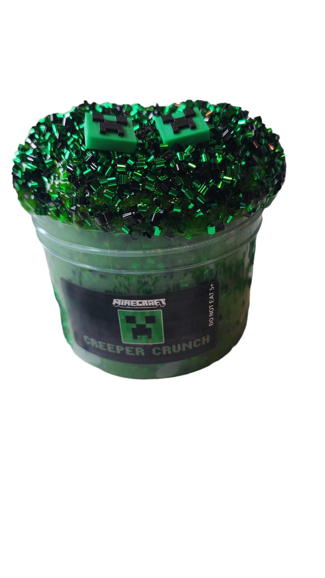 Minecraft Creeper Bingsu Crunch Slime – The Slime Playground